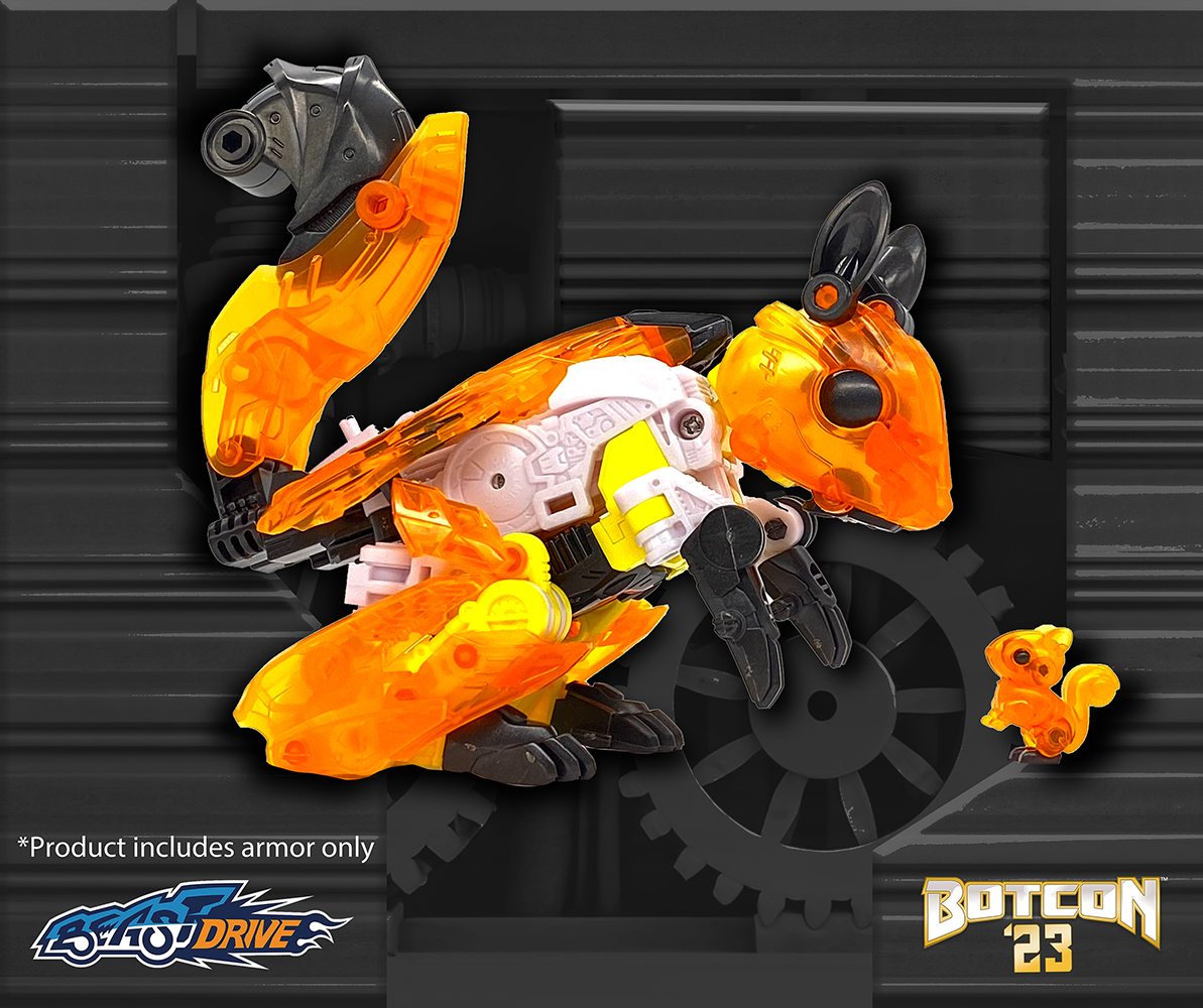 Agabyss > BOTCON > Botcon 2023 EXCLUSIVE Beast Drive Night Glider Skin Souvenir